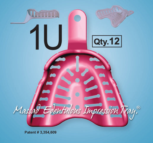 Massad Edentulous Tray - 1U Low Temperature Size XS Upper Refill Packa ...