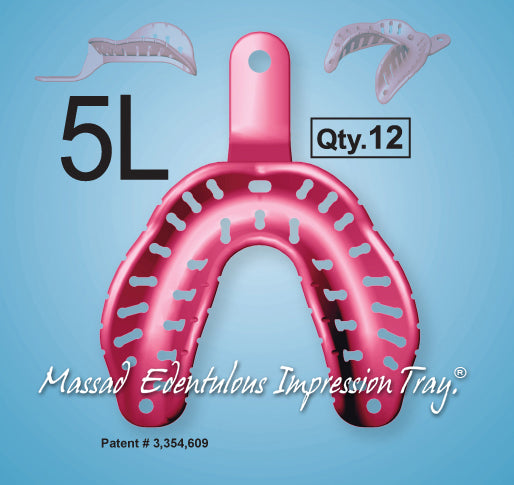 Massad Edentulous Tray - 5L Low Temperature Size XL Lower Refill Packa ...