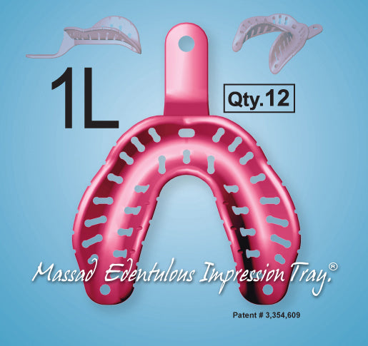 Massad Edentulous Tray - 1L Low Temperature Size XS Lower Refill Packa ...