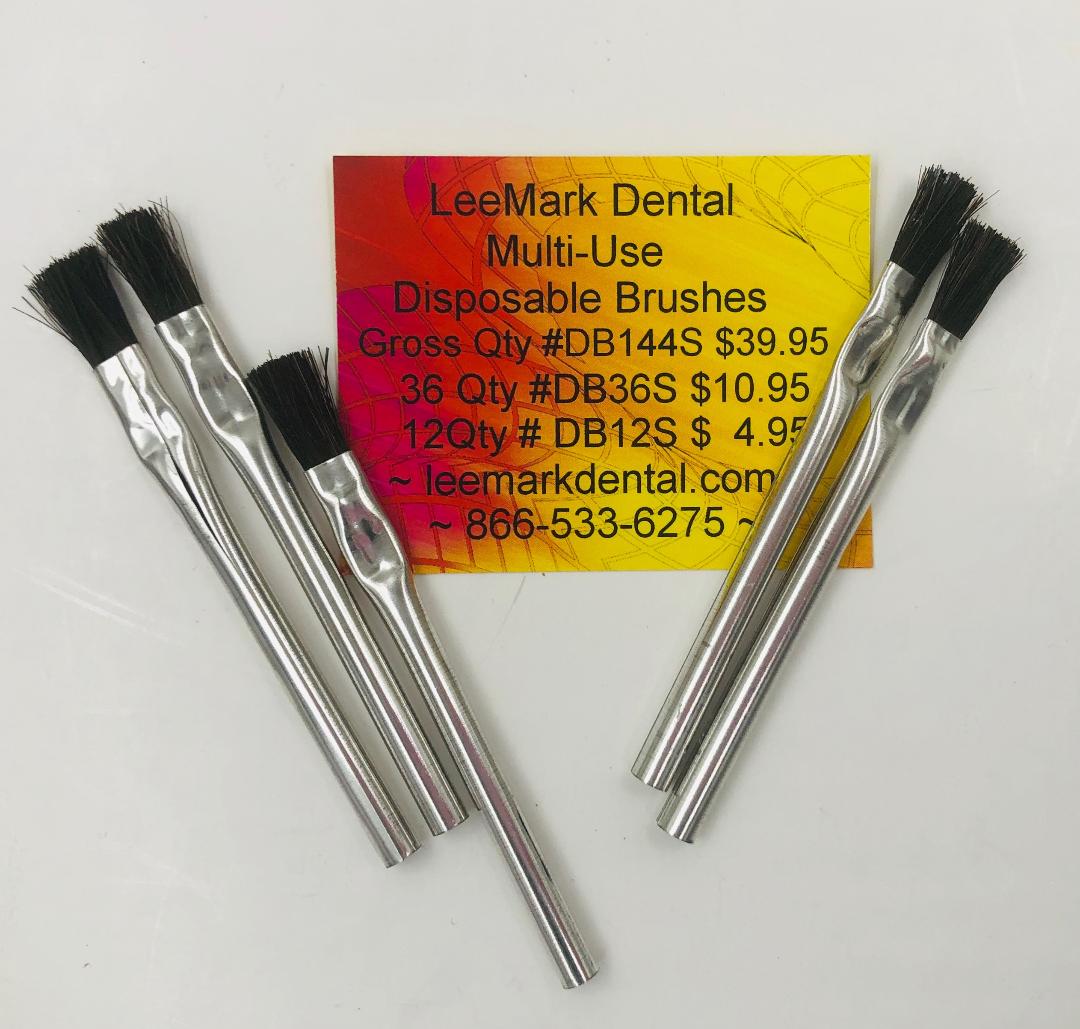 Disposable Brushes (Small) – Leemark Dental
